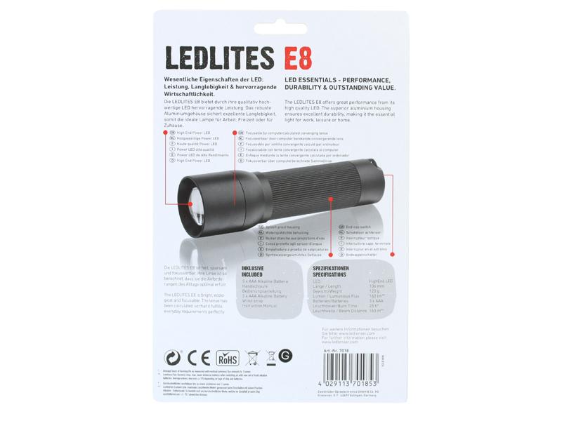 LEDLENSER LEDLITES E8 | LEDLENSER - Oficiální dovozce svítilen Ledlenser
